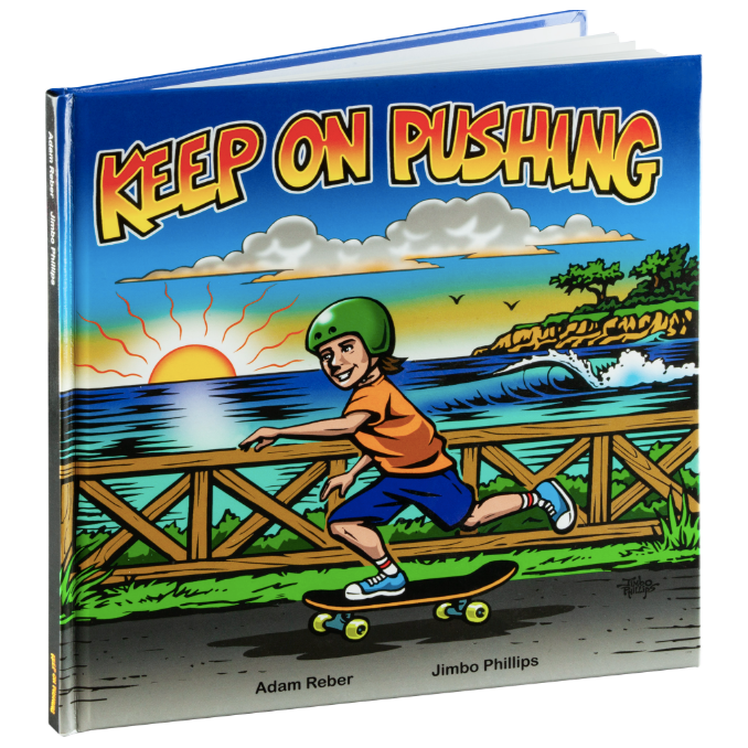 Keep On Pushing Book – Prestige Skateshop